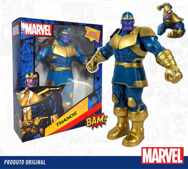 Boneco Thanos Articulado Gigante Vingadores Original Qualidade ...