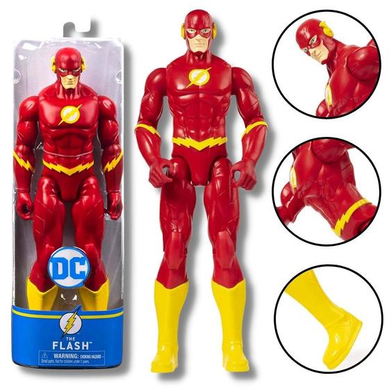 Boneco The Flash 30 cm - Figura Articulada Dc Comics - Sunny - Spin ...