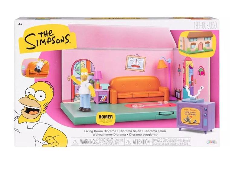 Boneco The Simpsons Sala De Estar Com Homer Simpson - Sunny - Bonecos ...
