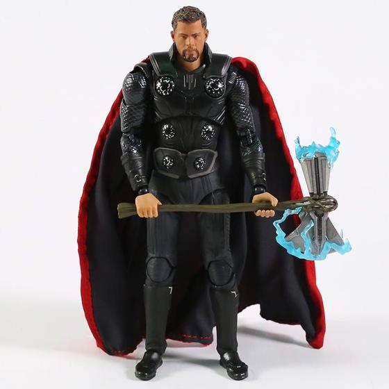Boneco Thor 15 Cm Novo Articulado Marvel Heroes Vingadores - NEW ARRIVAL - Boneco Thor ...