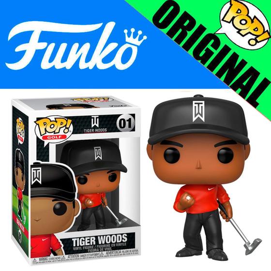 Boneco Tiger Woods Pop Funko 01 Original - Funko - Magazine Luiza