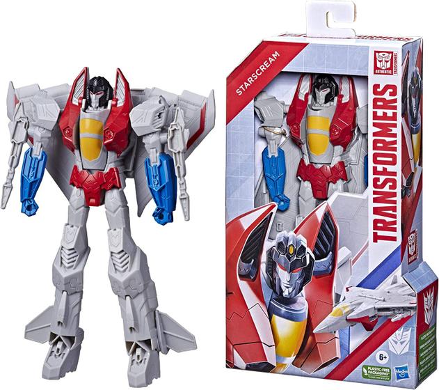 Boneco Transformers Authentics Titan Changer Starscream - Hasbro E7421 ...
