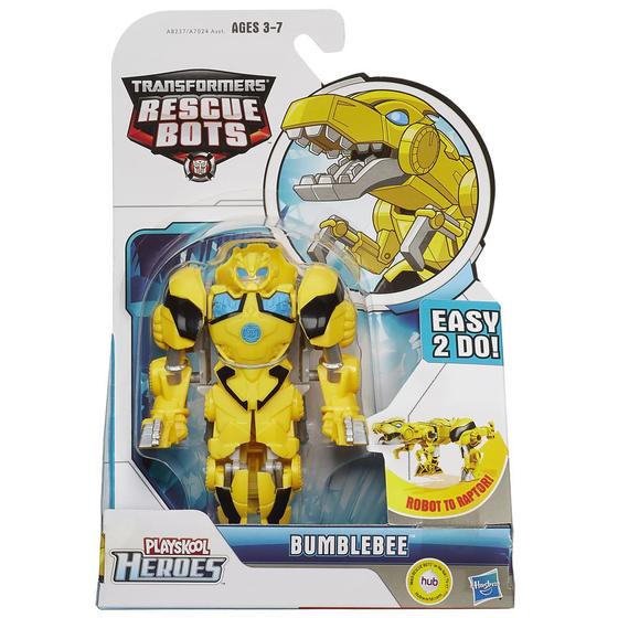 Boneco Transformers Rescue Bots - Bumblebee Robot to Raptor - Hasbro - Brinquedos de 9 a 10 Anos ...