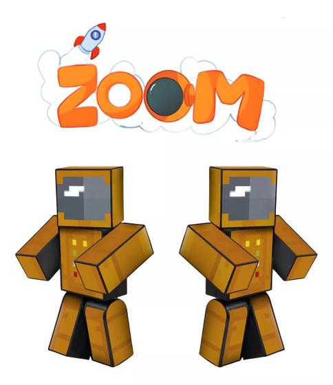 Boneco Turma Problems Zoom 35cm - Minecraft Gamers Youtubers Streamers ...