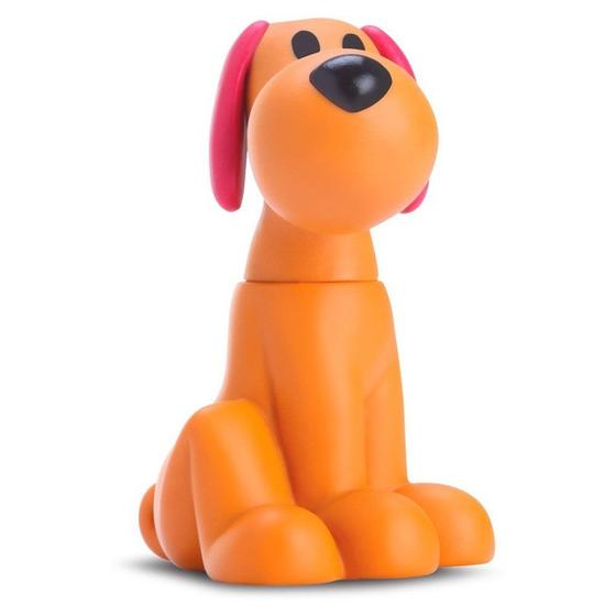 Boneco Vinil Pocoyo Fred Elly Nina Pato Loula Sonequita Monte o Seu Kit ...