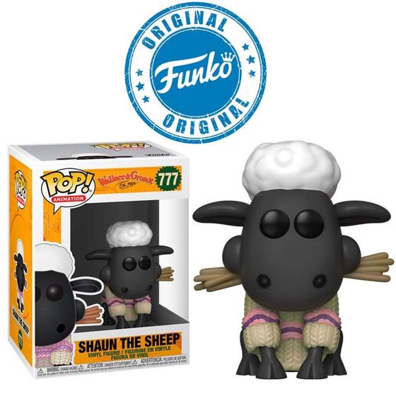 Boneco Wallace & Gromit Shaun The Sheep Pop Funko 777 Original ...