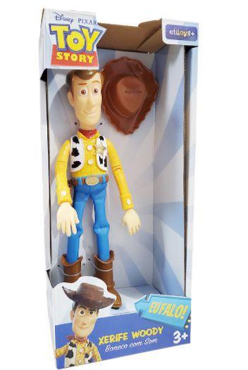Boneco Woody Disney Pixar Interativo Toy Story - ORGINAL (27CM ALTURA ...