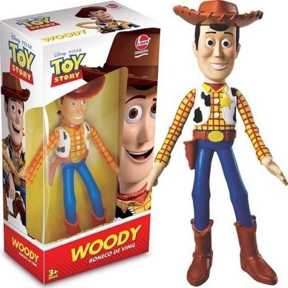 Boneco Woody Disney Toy Story Vinil Articulado Original - Lider ...