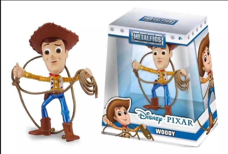 Boneco Woody - Toy Story - Disney-Pixar - Metalfigs - Die-Cast - 4" (10 ...