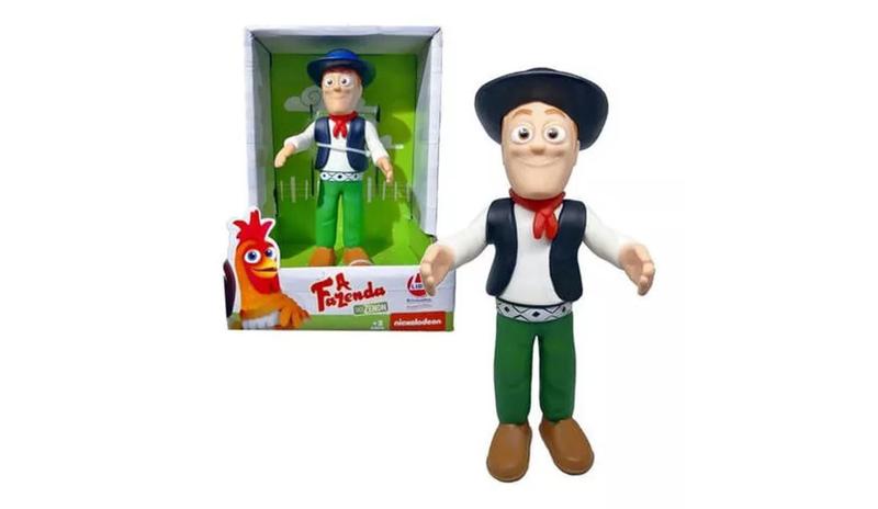 Boneco Zenon 20 Cm Fazenda Do Zenon Vinil Líder 45 - Lider - Bonecos ...