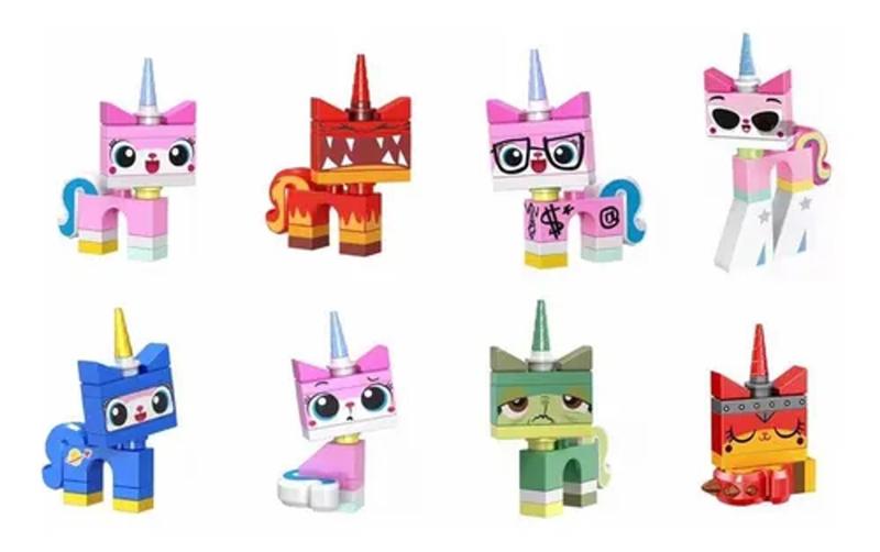 Bonecos Blocos Montar Unikitty Unigata Coleção Angry Astro - WM ...