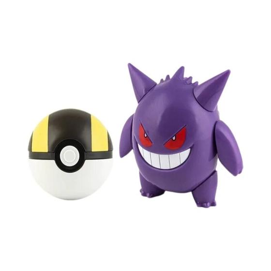 Bonecos De Ação Deformáveis Pokémon Pokebola Pikachu Mewtwo Gyarados ...