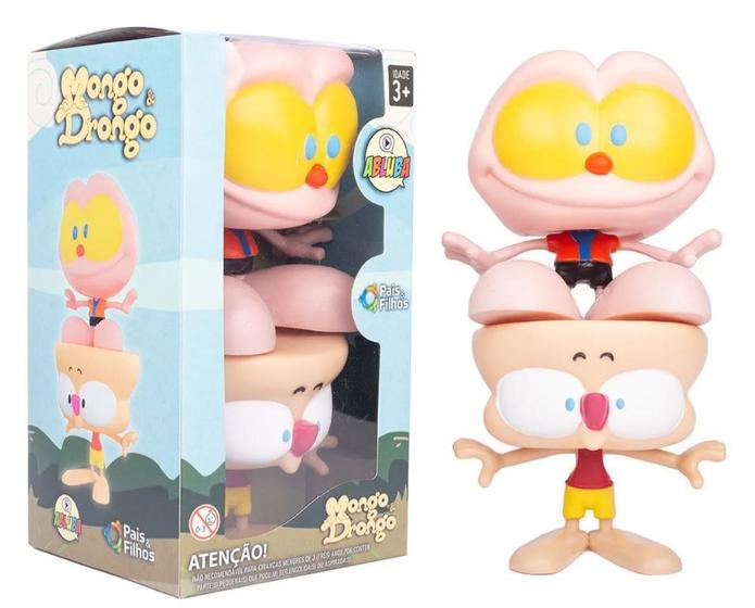Bonecos De Vinil Mongo E Drongo Decorativos Divertido Pvc - Cardoso ...