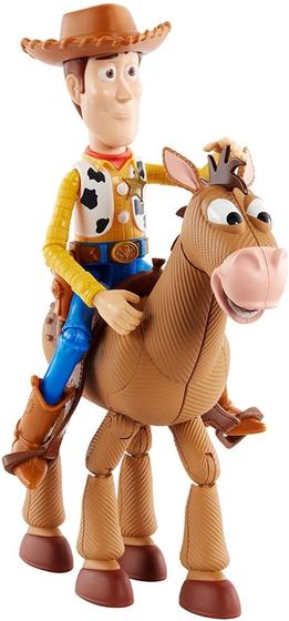 Bonecos Toy Story 4 Woody E Bullseye - Mattel - Bonecos - Magazine Luiza