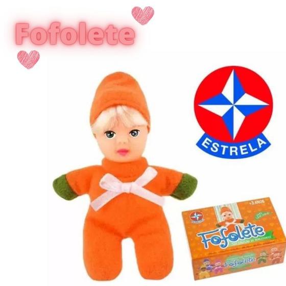 Bonequinha Fofolete Várias Cores Estrela Original Coleção - Bonecas ...