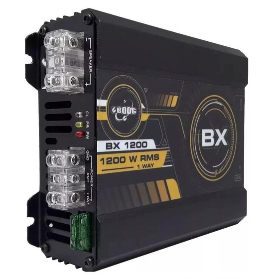 Boog Modulo Amplificador Bx1200.1 1200w Rms 2 Ohms 1 Canal - Módulo ...