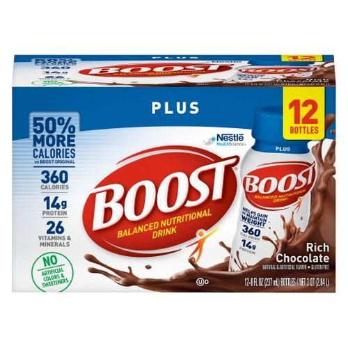 Boost Plus Bebida Nutricional Rico Chocolate 8 Oz por Nestlé Healthcare ...