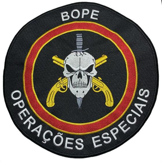 Bope Tropa De Elite Rj Bordado Termoadesivo Costura M0039T01 - Br44 ...