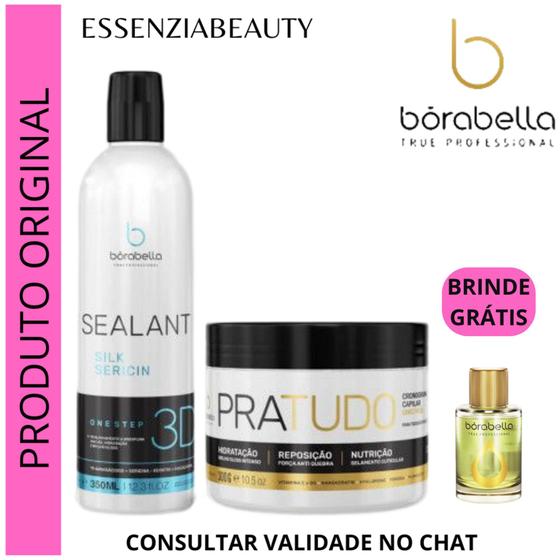 Borabella Kit Selagem 3D Semi Definitiva 350ml + Pratudo 300g - Kit de ...