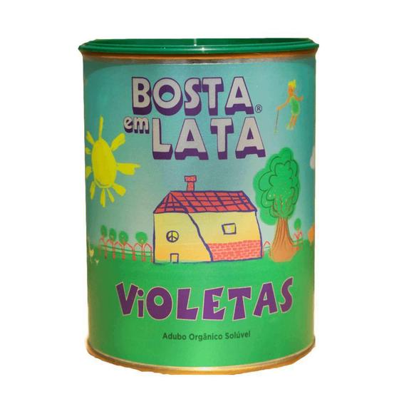 Bosta em Lata - Fertilizante Orgânico Para Violeta 400g - Adubo para ...