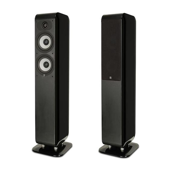 Boston M250 - Par de caixas acústicas Torre 250w 8 ohms Preto - Boston ...