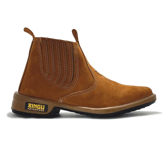 Bota Botina Agro Mata Atlântica Mostarda - Xingu Adventure - Bota ...