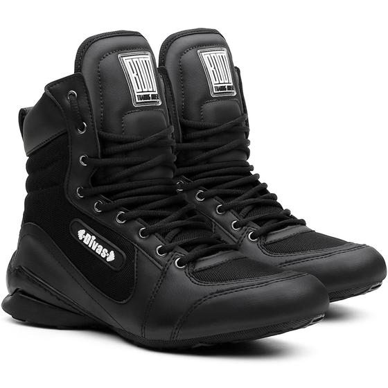 Bota Botinha para Treino Feminina Academia Malhar Fitness Cano Alto Zig ...