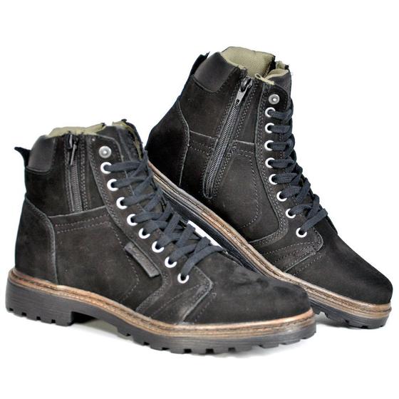 Bota coturno masculina mega boots / 6016 - Bota Masculina - Magazine Luiza