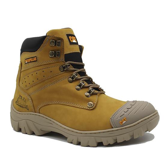 Bota Coturno Masculino Adventure Cat Couro Resistente - Netony ...