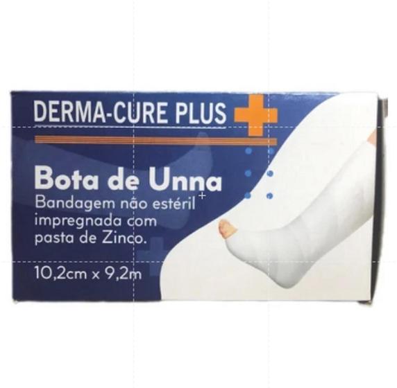 Bota De Unna 10,2cm X 9,2m - Curativo C/ 10 unidades - derma cure plus ...