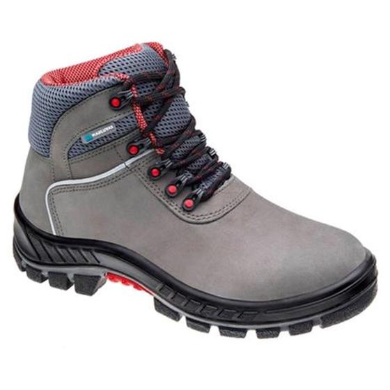 Bota nobuck premier 75bpr29 msc cinza bico pvc marluvas - Bota Feminina ...