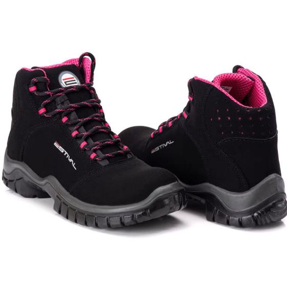 Bota Seguranca Estival Feminina Confortavel EN1007 CA 44558 - Bota de ...