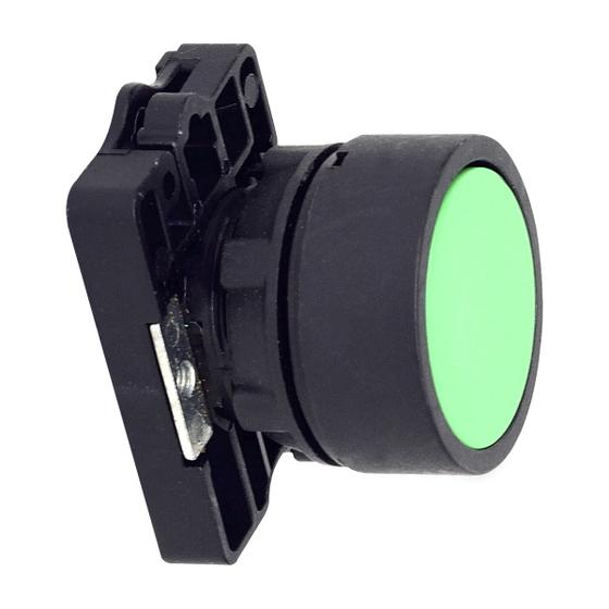 Botão Max Botton Impulsão Normal Verde Steck - Interruptores - Magazine ...