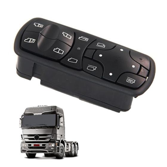 Botao Vidro Eletrico Caminhao MB Actros Esquerdo -9438200097 - Truck ...