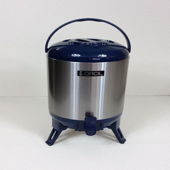 Botijão térmico inox 7,7l azul - ORCIL - Botijão / Garrafão Térmico ...