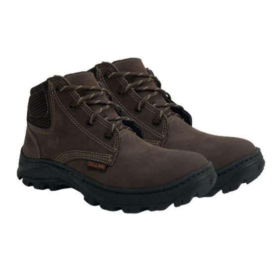 Botina De Segurança Coturno Bota Nobuck Cadarço Com Ca - 40 - Dellani ...