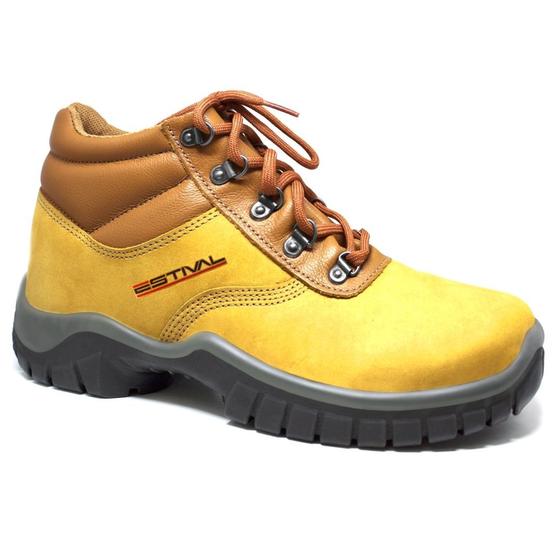 Botina de Segurança Couro Estival WO10031S1 CA 44591 - Botina de ...