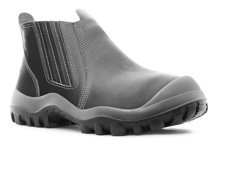 Botina de segurança metatarso bico de aço safetline - Botina de ...