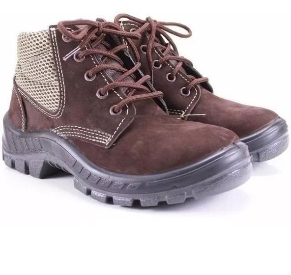 Botina De Segurança Nobuck Cadarço Marluvas Numero 47 - Botina de ...