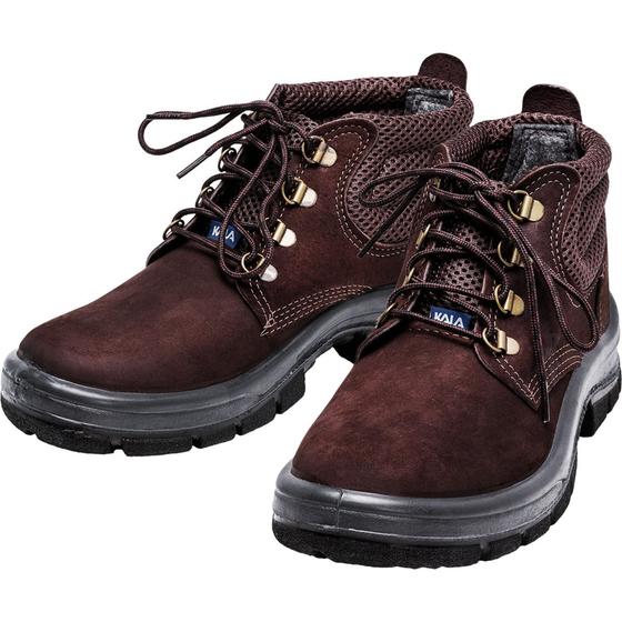 BOTINA KALA DE AMARRAR preta NOBUCK Nº 46 PRETO SEM BICO (FOTO É MARRON ...