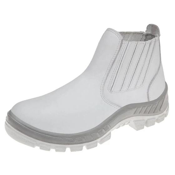 Botina segurança ocupacional epi marluvas modelo 70b19 gibp branco bico ...