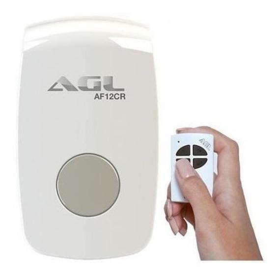 Botoeira 12v Agl Fechadura Elétrica Com Receptor 433mhz AF12CR 1510 ...