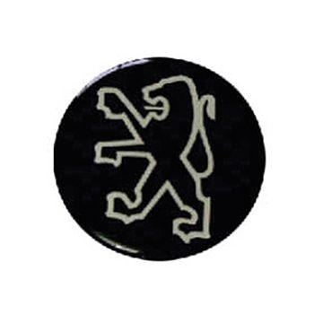 Boton Calota Resinado 51mm Preto Kit C 4 Peugeot Universal Nk-139648 - NEW KAR - Pins e Bottons ...