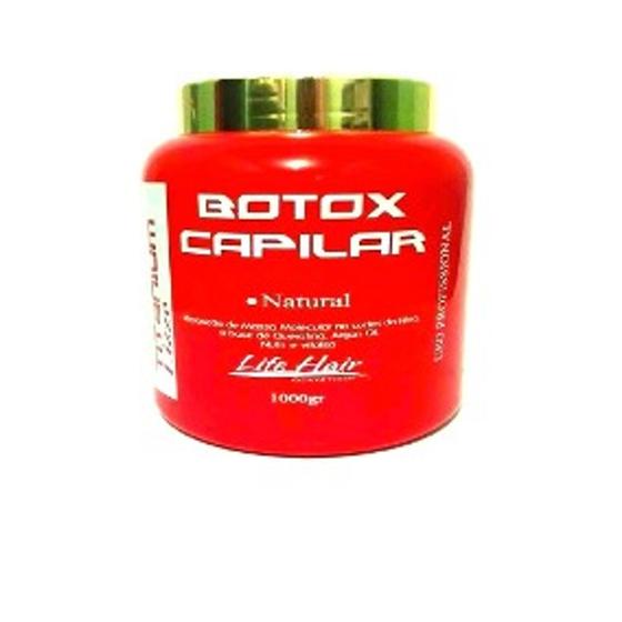 Botox Capilar Natural Titanium Lizze Life Hair 1Kg - Cuidados com o ...