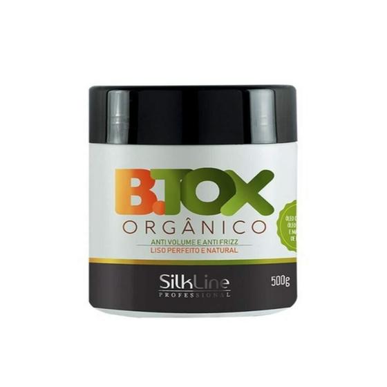Botox Capilar Orgânico Silk Line 500G - Cuidados com o Cabelo - Magazine Luiza