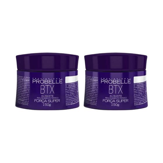 Botox Capilar Probelle Super Força 150G - Kit Com 2Un - Máscara Capilar ...