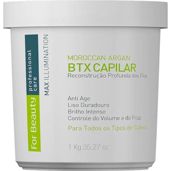 Botox For Beauty Max Illumination Reconstrução Profunda 1Kg - Cuidados ...