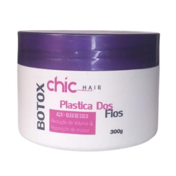 Botox Plástica Dos Fios Selagem Original 300Gr - Chic Hair - Cuidados ...