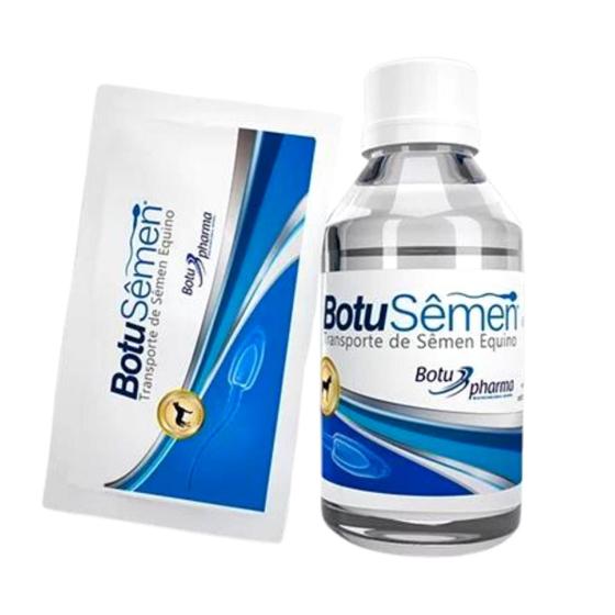 Botusêmen 100mL Transporte Sêmen Equinos Botupharma - Vitaminas e Suplementos para Pet ...