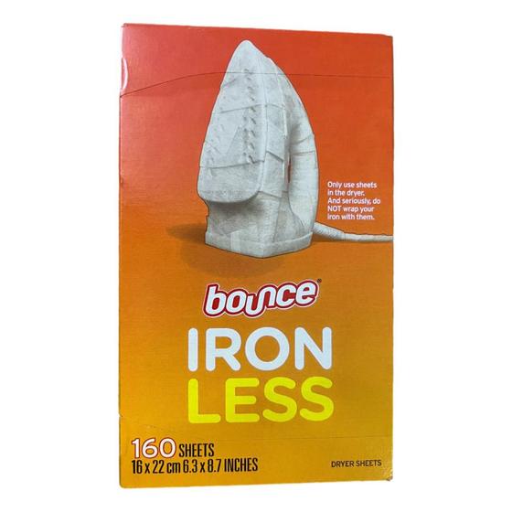 Bounce Iron Lenço Amaciante Passa Fácil p/Secadora de Roupa - Amaciante ...